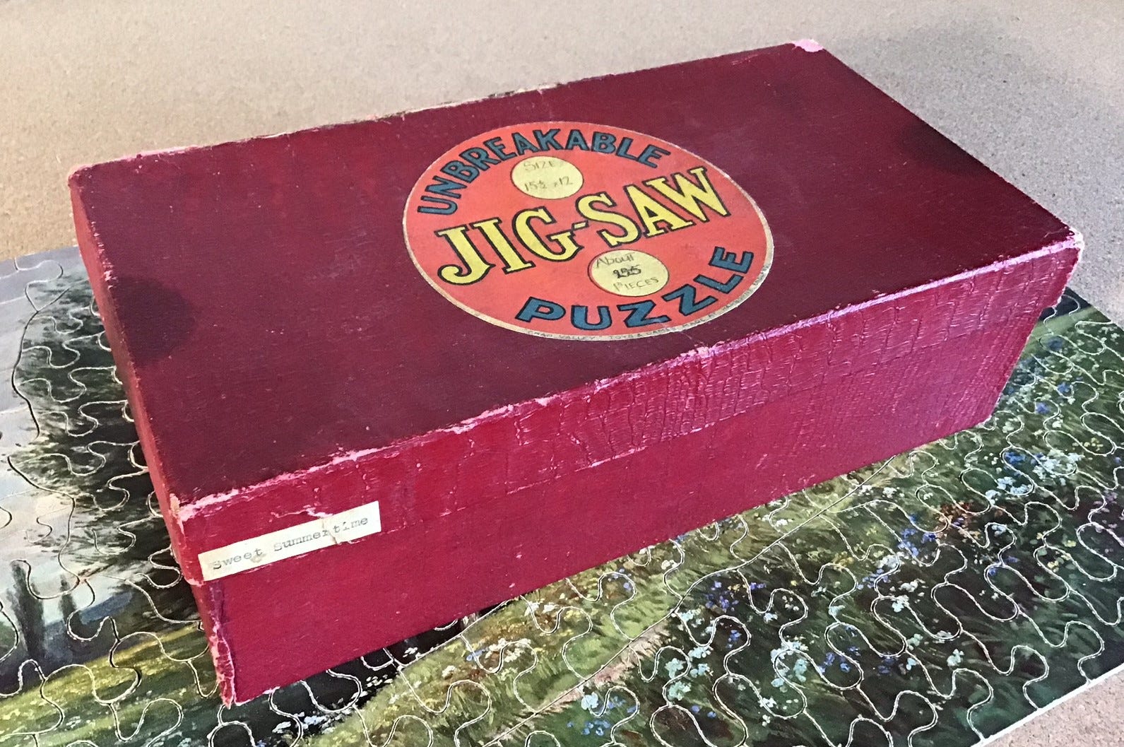 30. Vintage puzzles made by Chad Valley - by Bill Huot
