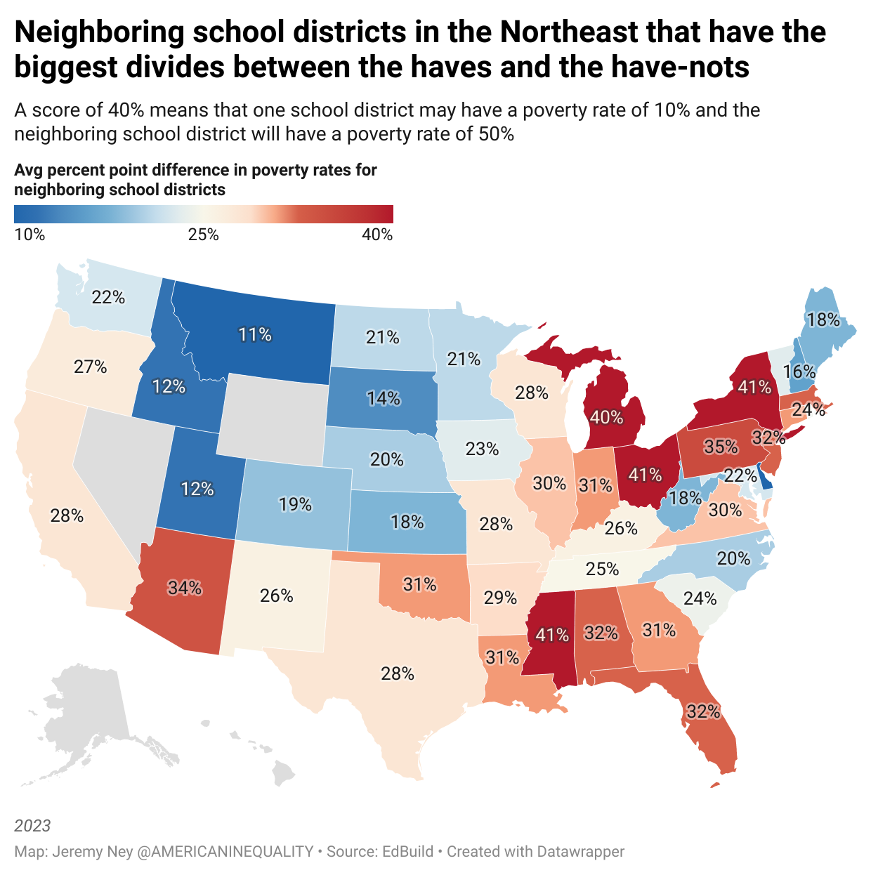 School segregation thrives in America’s most liberal cities
