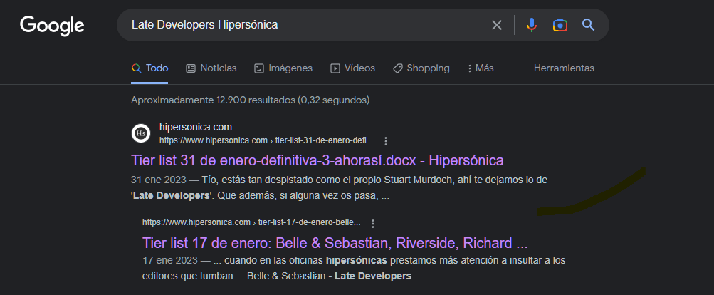Tier List 28 de febrero: La Paloma, Shame, Pile, Algiers, Pigs Pigs etc ...