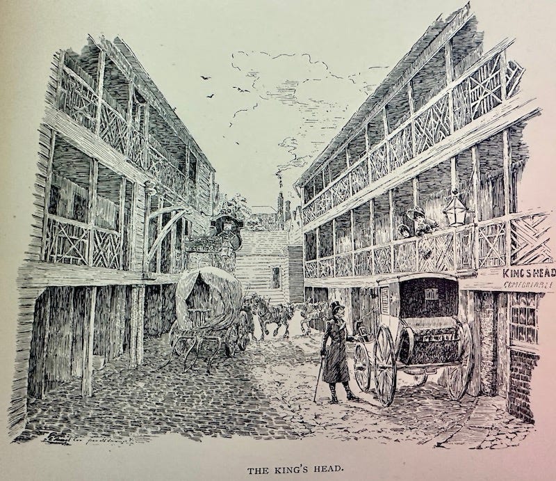 The Curious Alleys Of Borough High Street - by Matt Brown