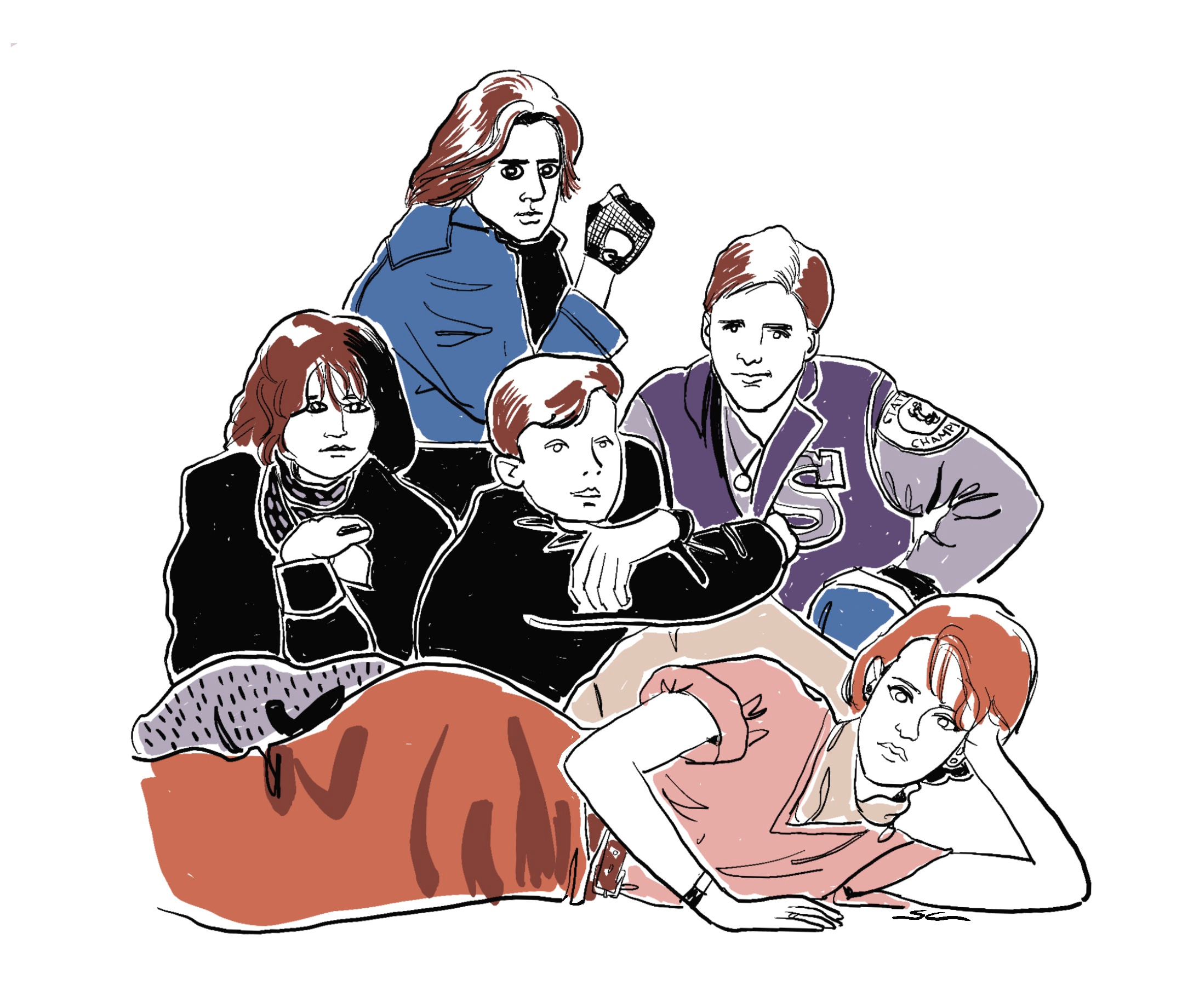 Detention. - by Suzan Colón - Like, Totally!!