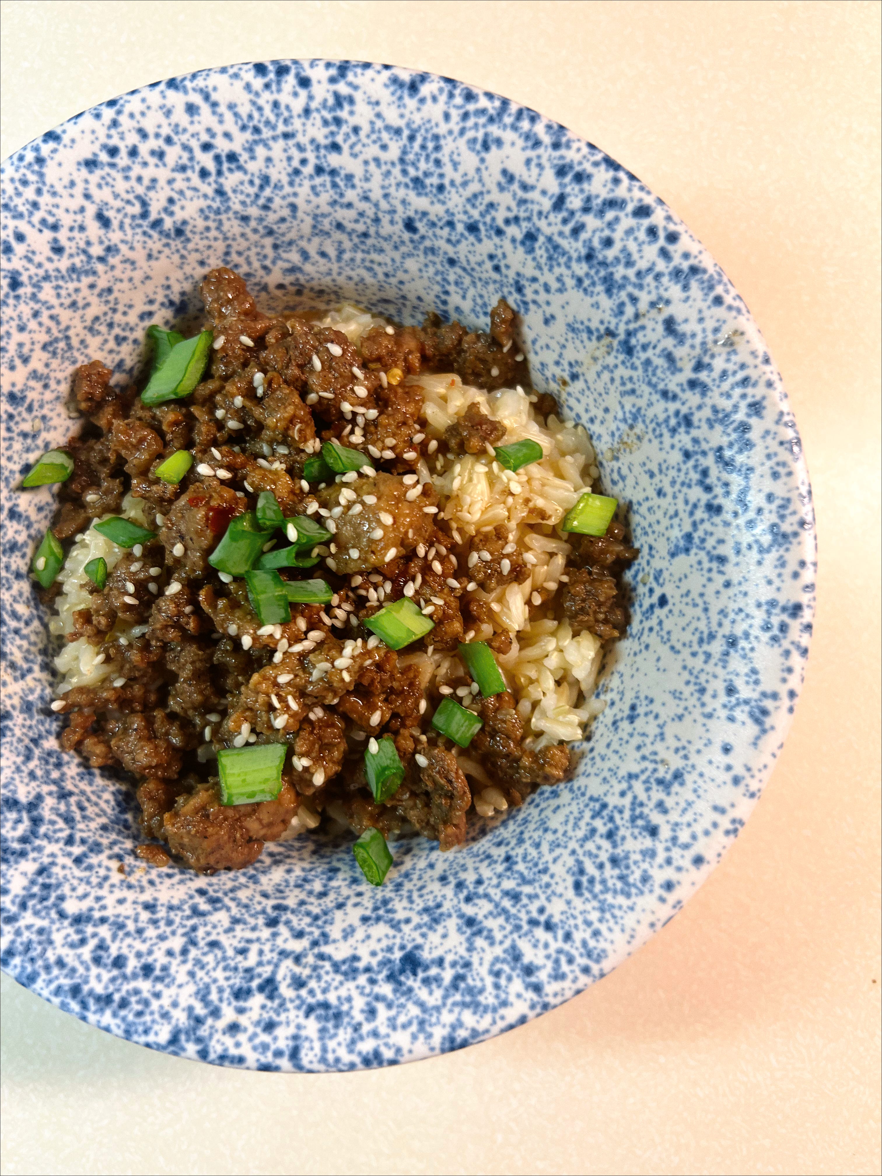 15-MINUTE DINNER IDEA: Korean-Style Ground Beef Over Rice