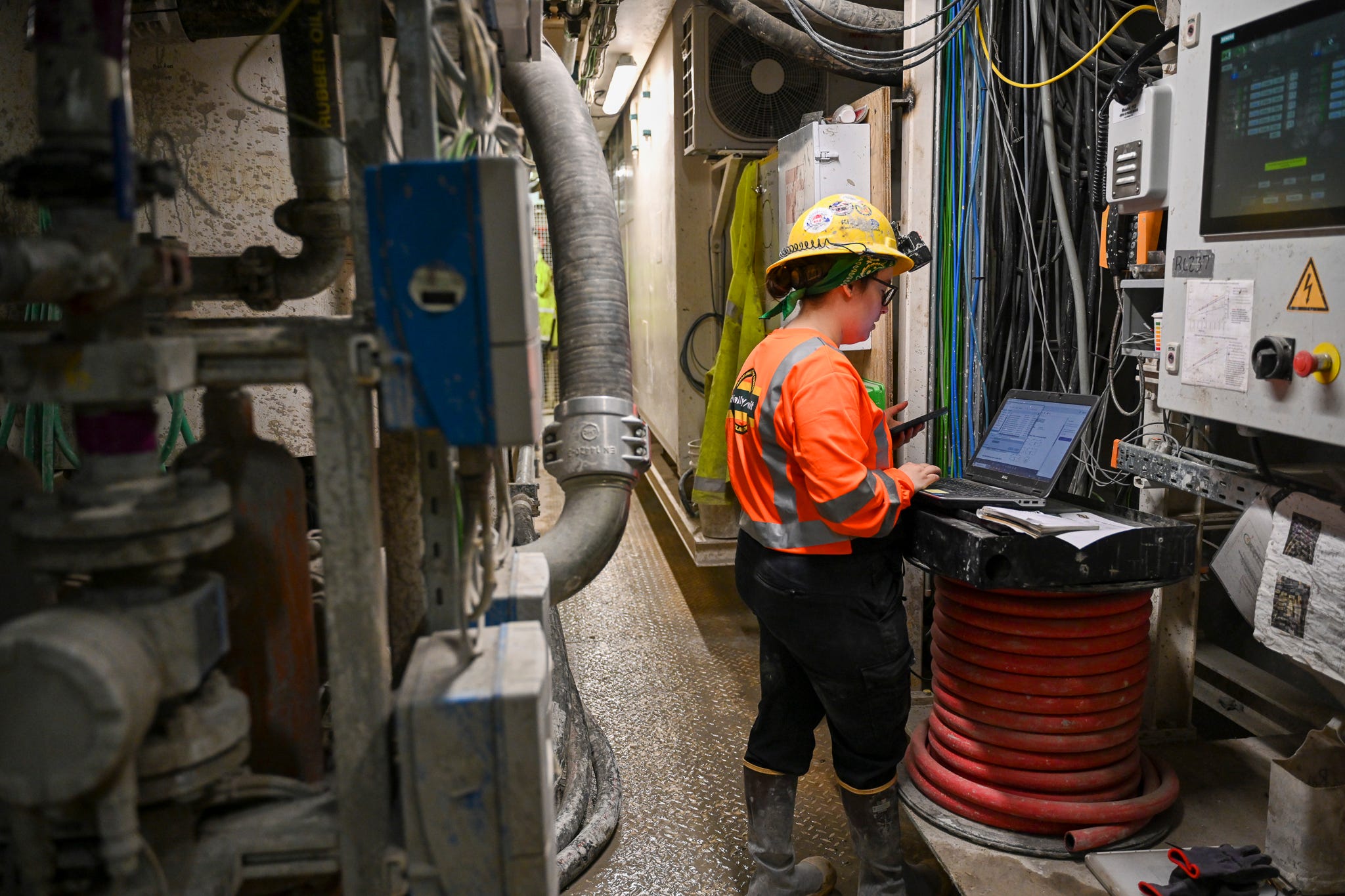 We're building a tunnel for tens of millions of gallons of sewage. Here ...