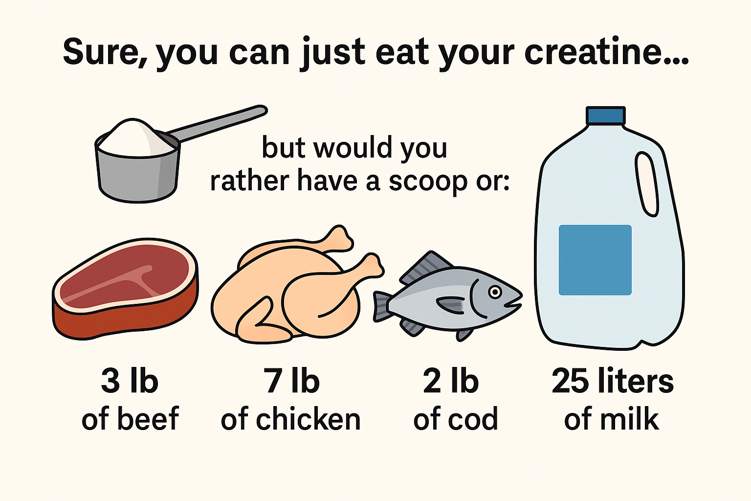 “Sure, You Can Eat Your Creatine…" - by David Propst