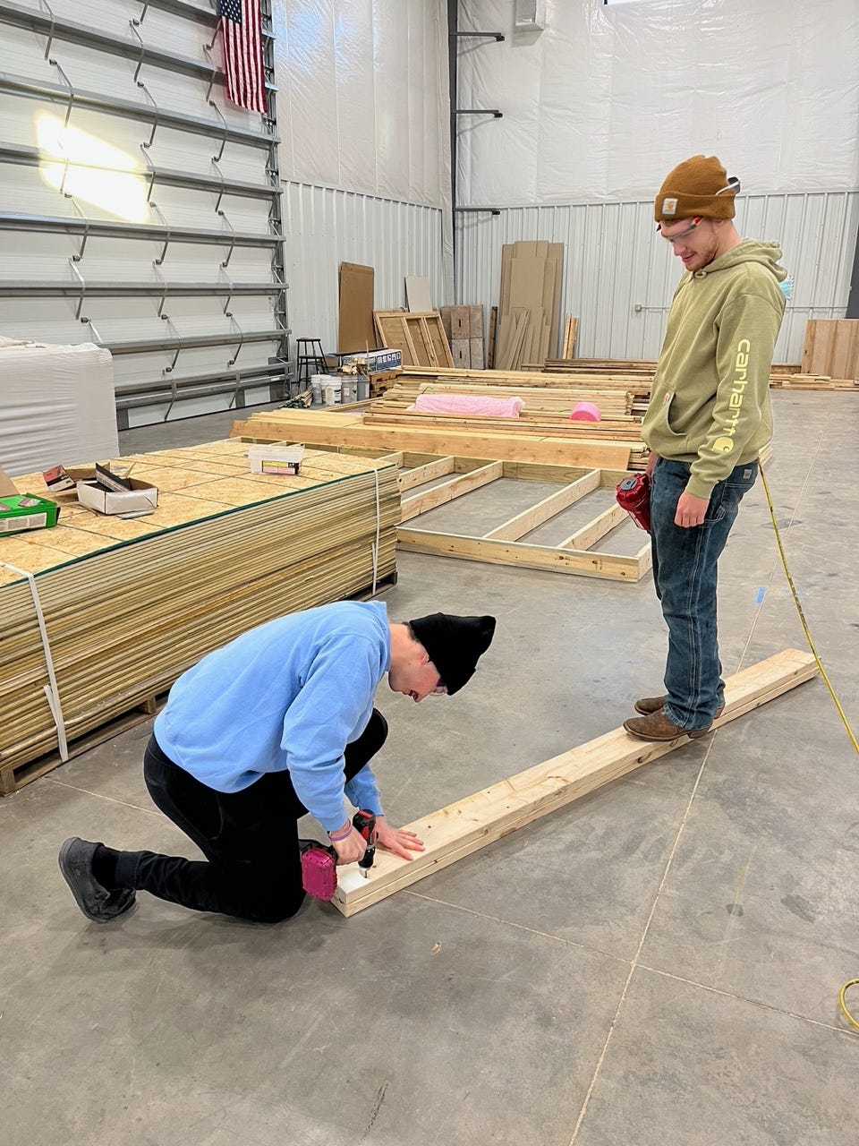 Harrisburg students build tiny houses for homeless veterans