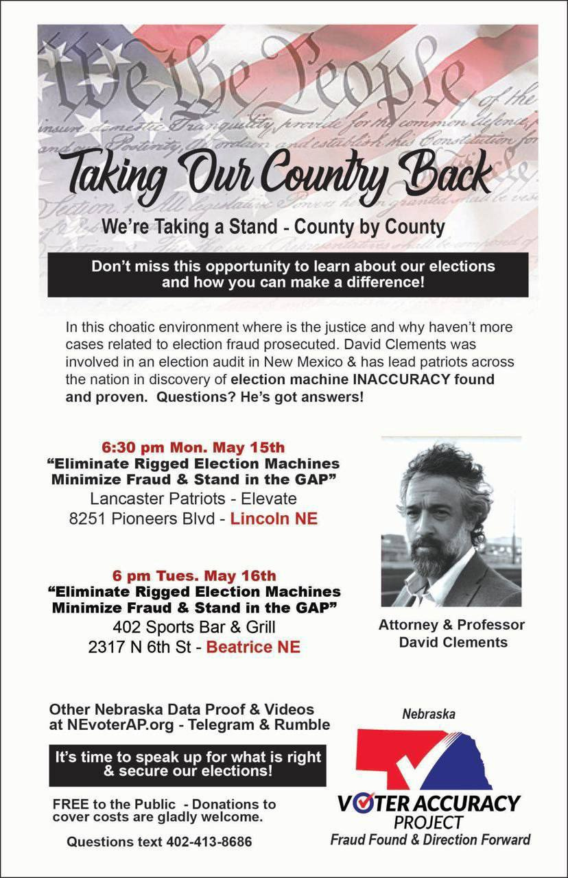 law professor david clements is in town!!