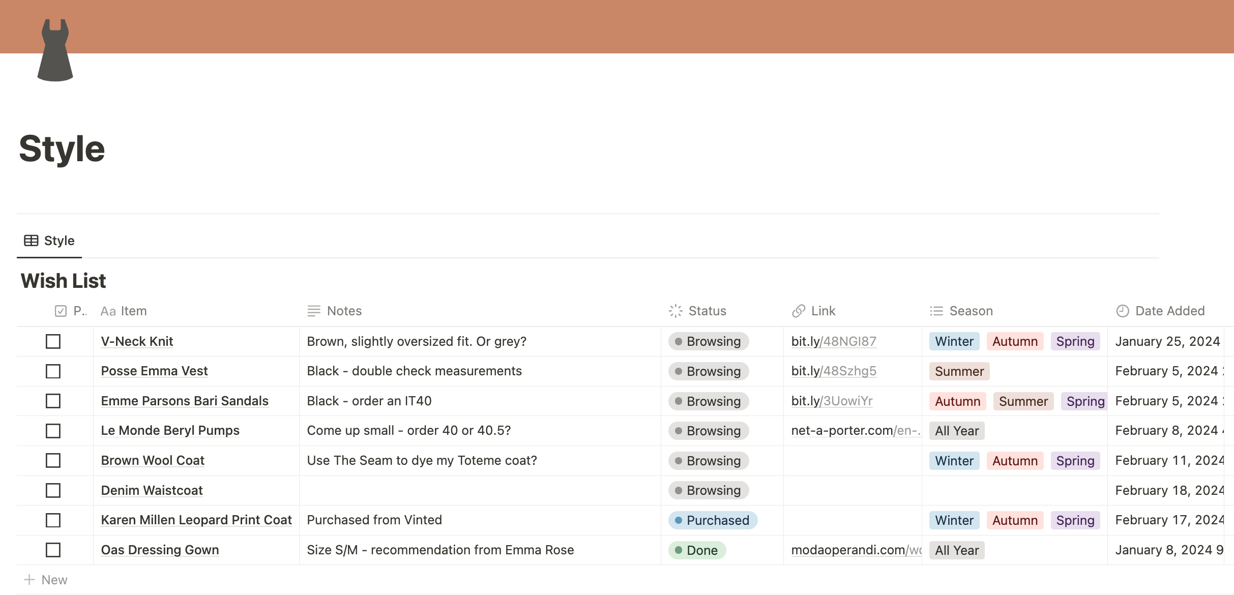 The Weekly Wishlist: Getting Ready For Spring