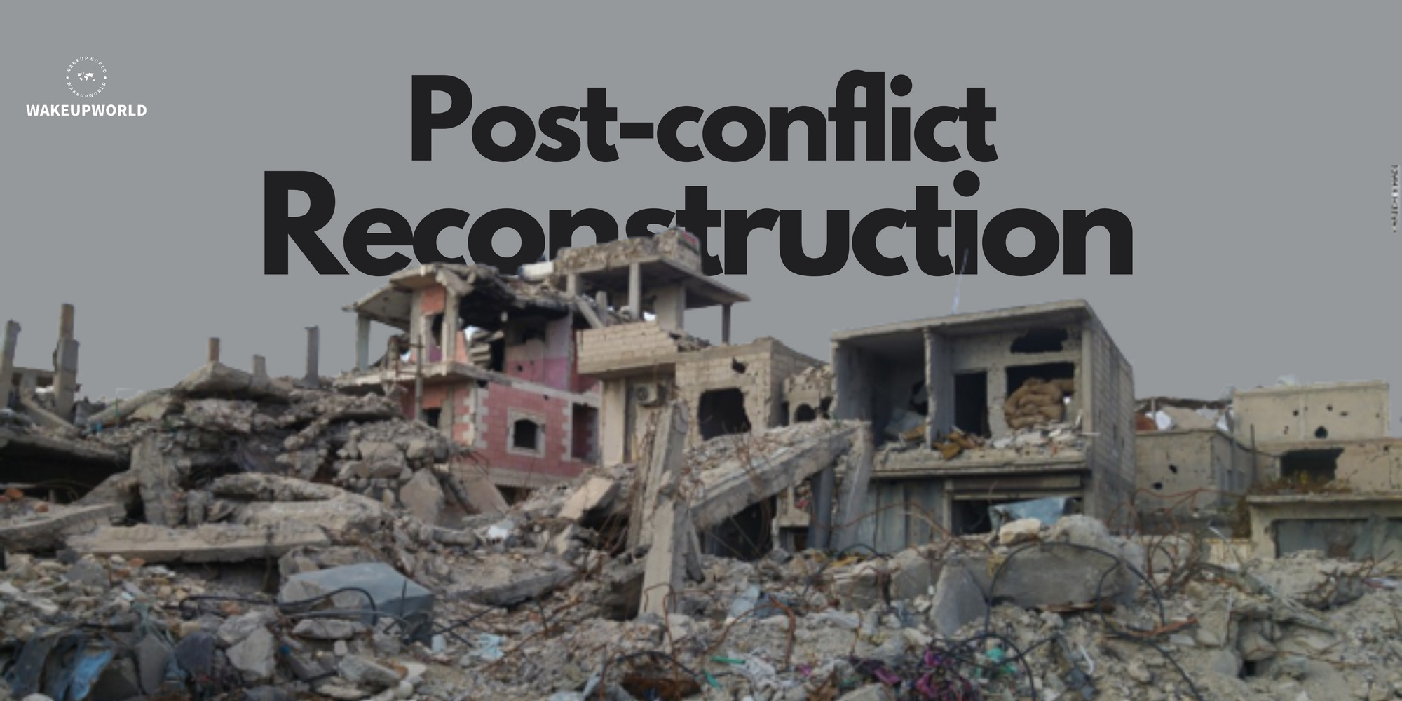Integrating sustainable development into post-conflict reconstruction