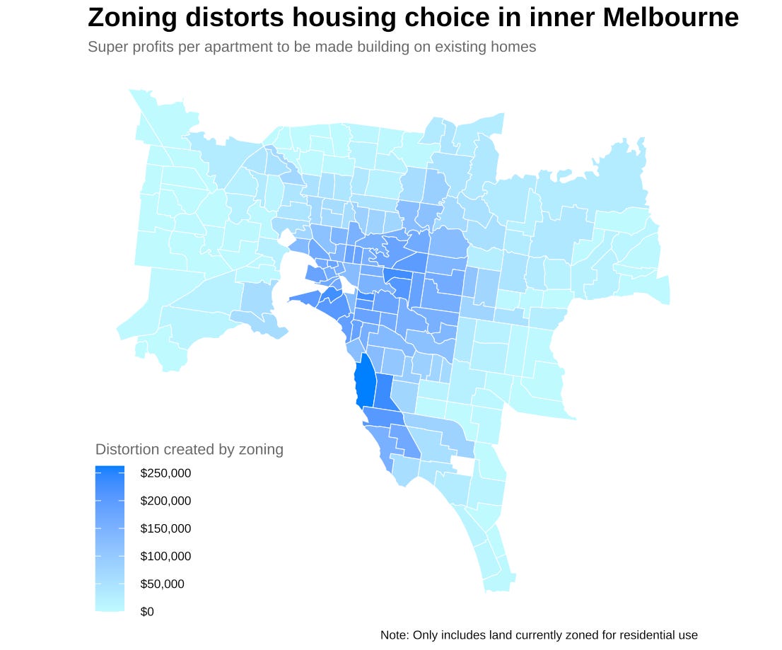 How to measure the impact of zoning on housing in your city