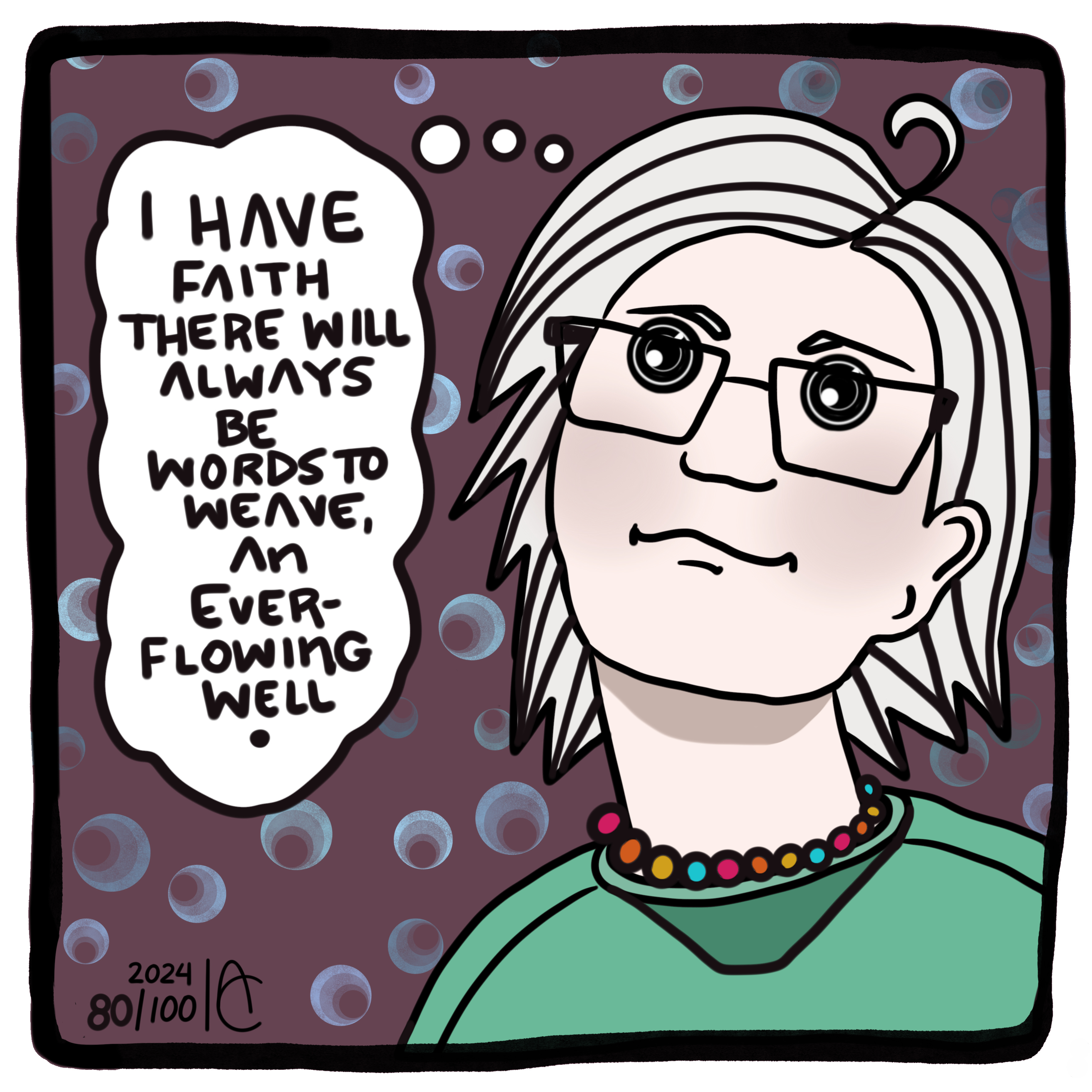 Comic Affirmations, 78-84 - by Amy Cowen - Illustrated Life