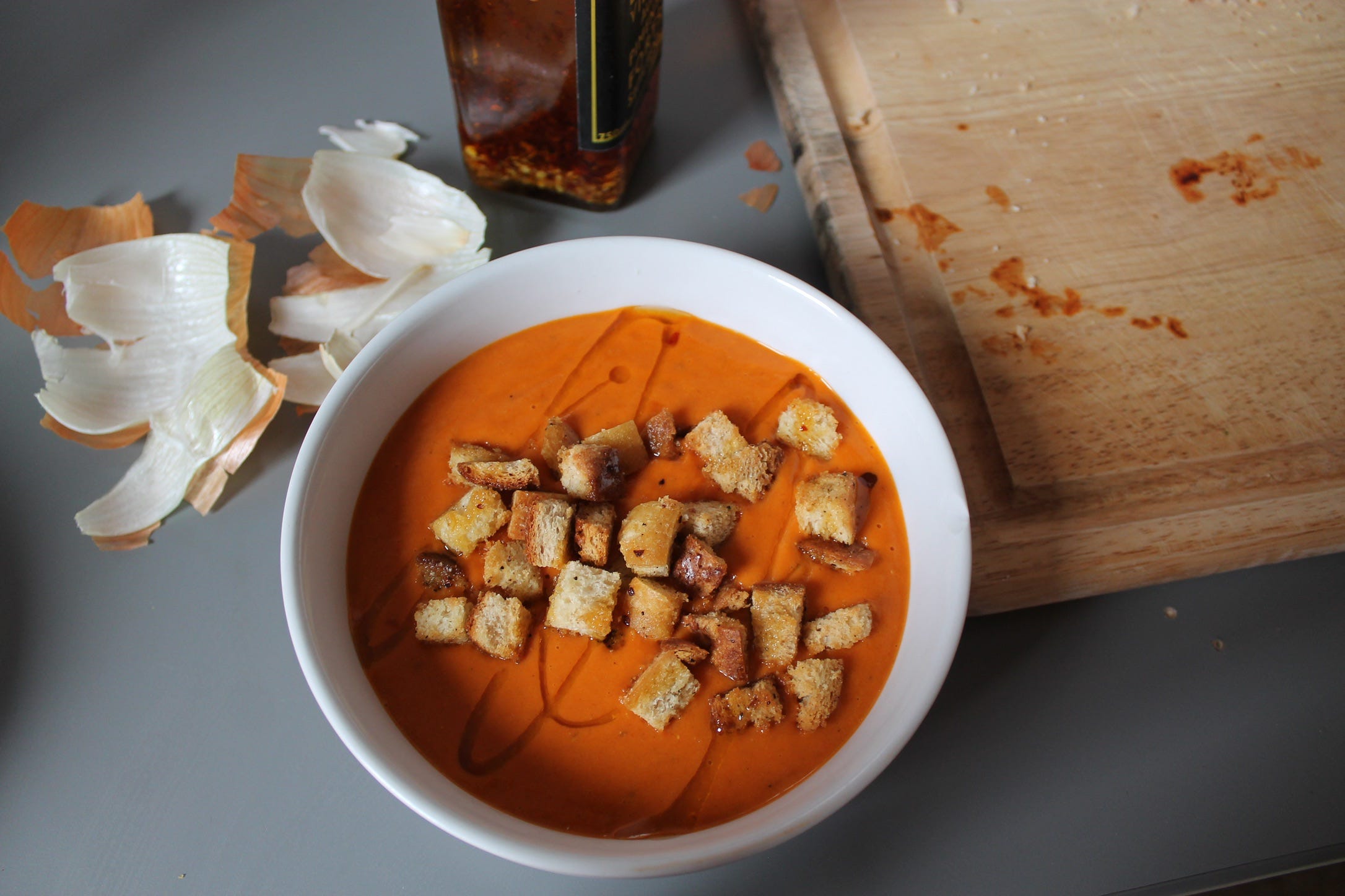 Spicy Tomato-Coconut Soup - From the Desk of Alicia Kennedy