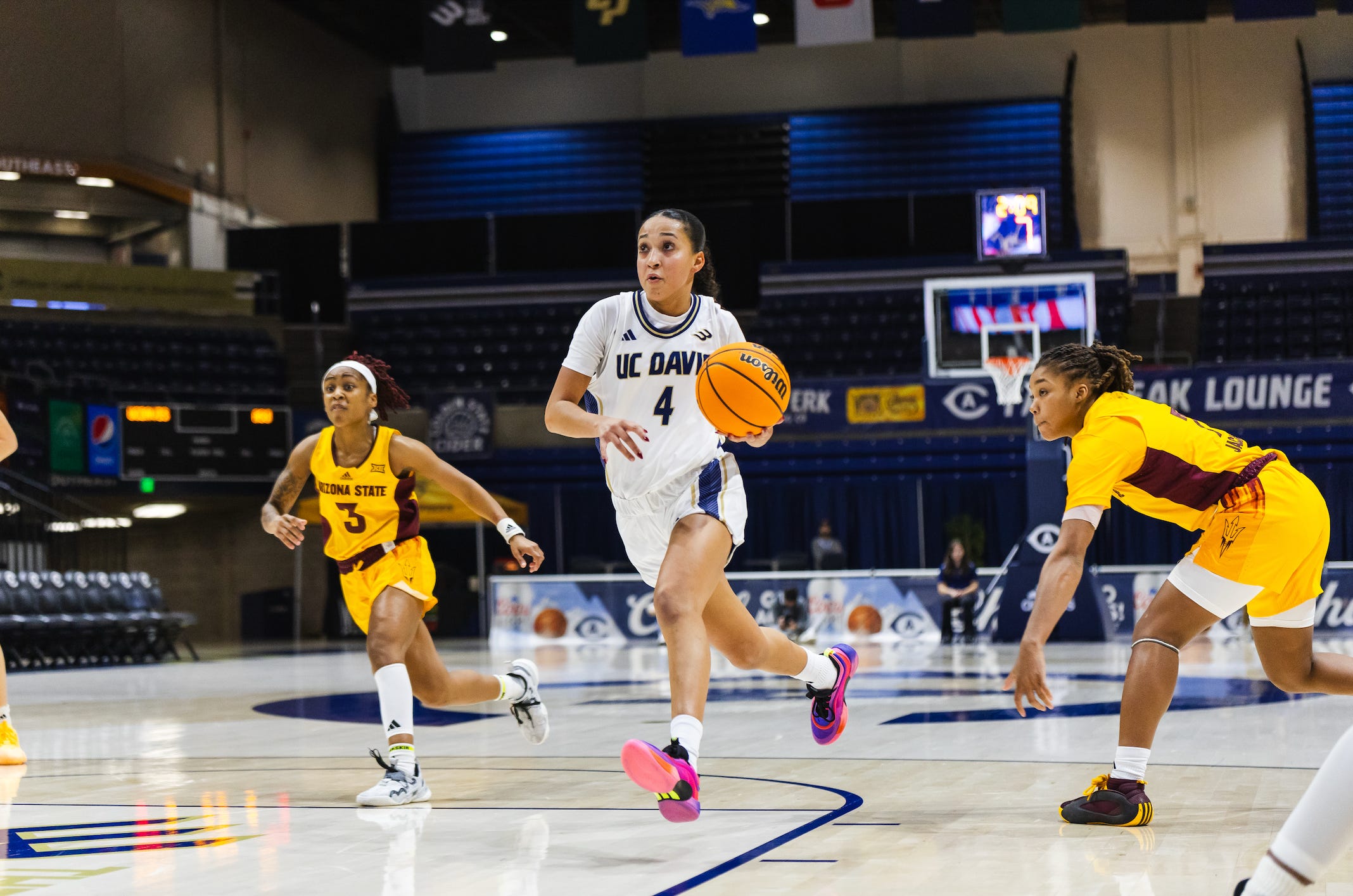 Aggie women step into Big 12 basketball competition and take down ...
