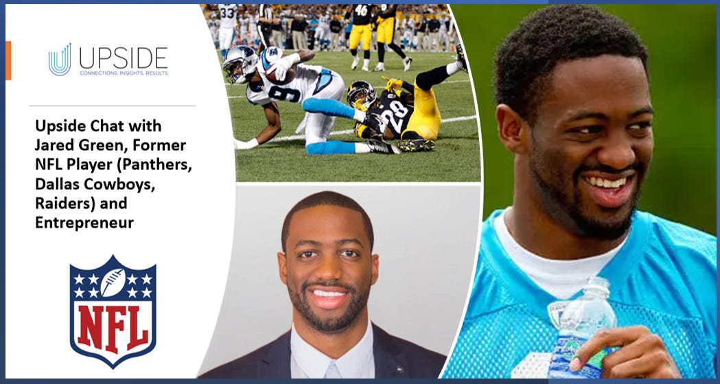 🔥Upside Chat: Jared Green, Former NFL Player (Dallas Cowboys, Panthers ...