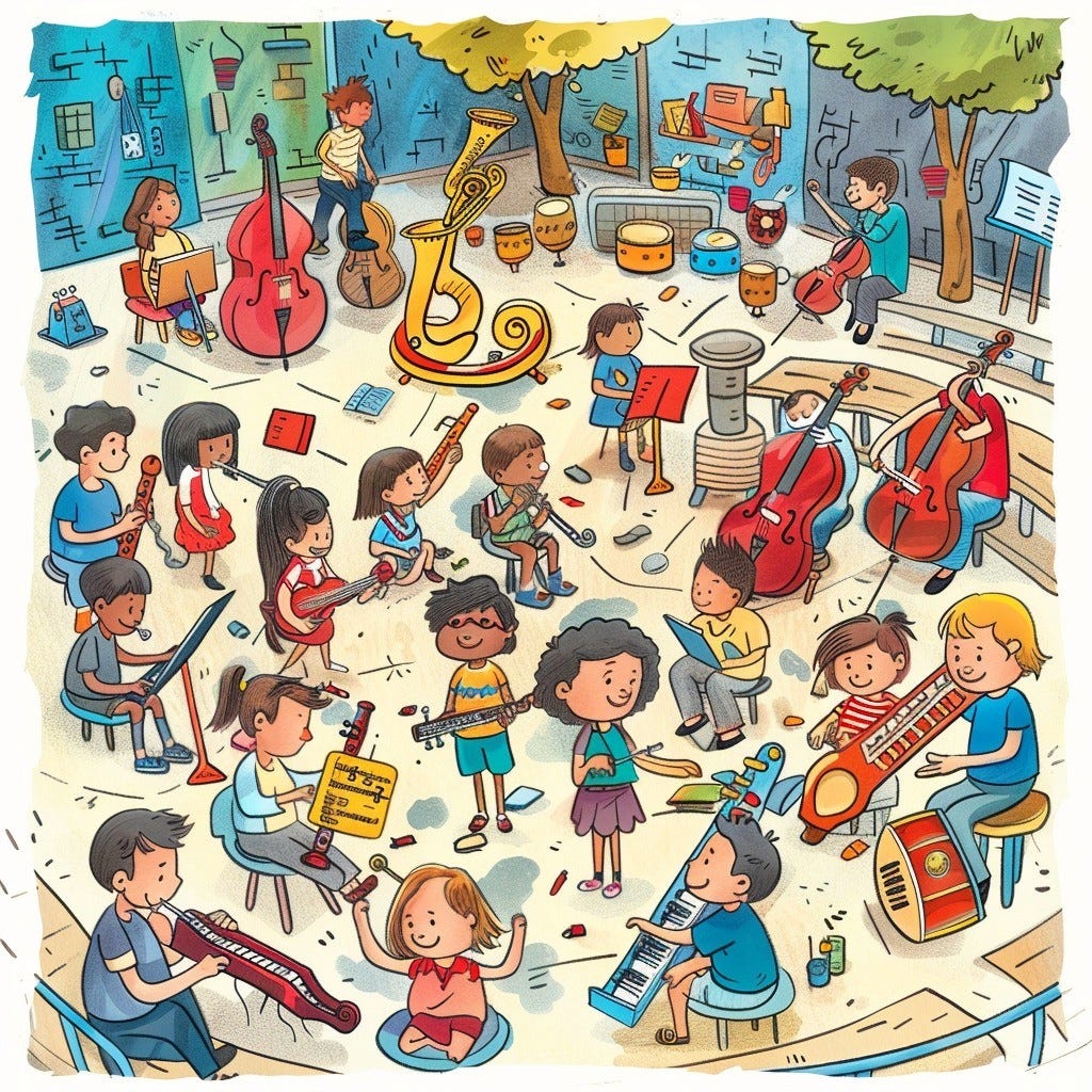 Metaphors in Learning: Learning as an Orchestra