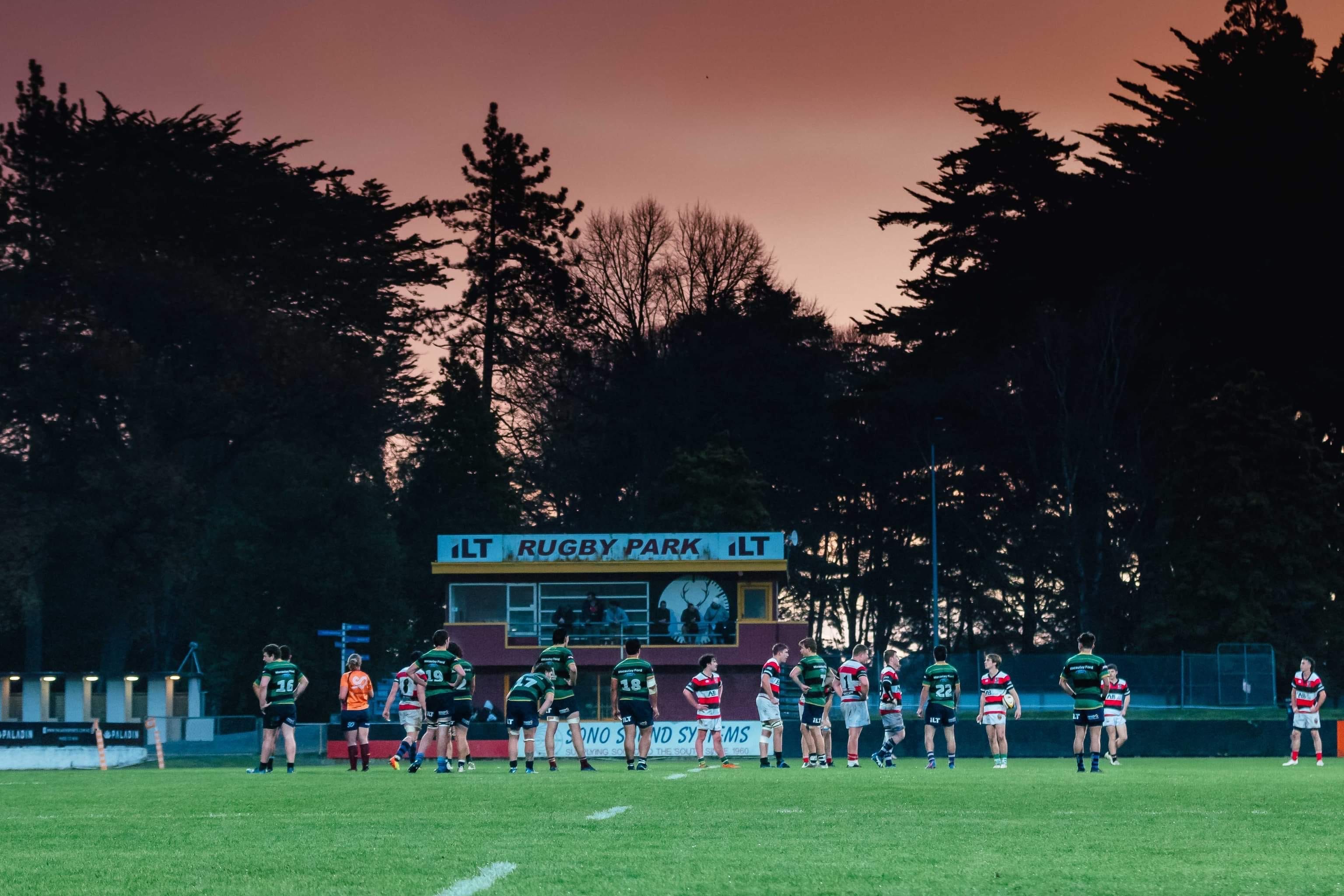 Let's celebrate, Rugby Park is getting some use
