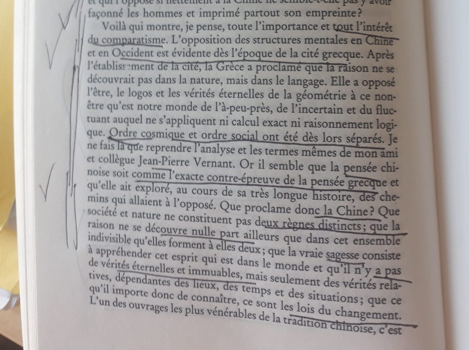 L'intelligence de la Chine - Jacques Gernet