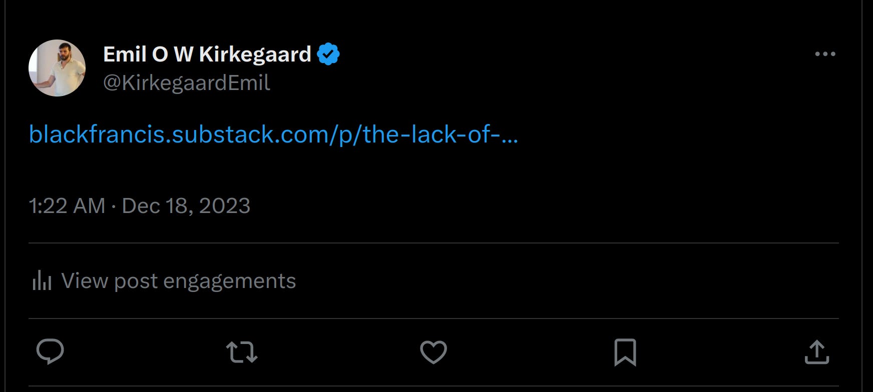 Circumvent the Twitter/X embedding blockade of Substack links