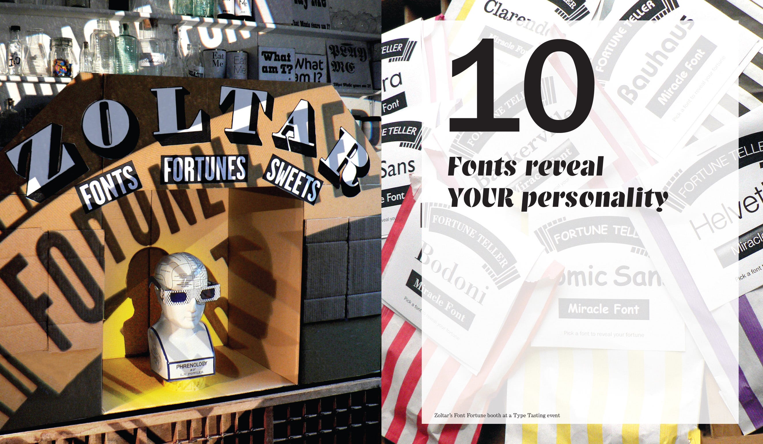 Book. Why Fonts Matter. A bestselling book by Sarah Hyndman