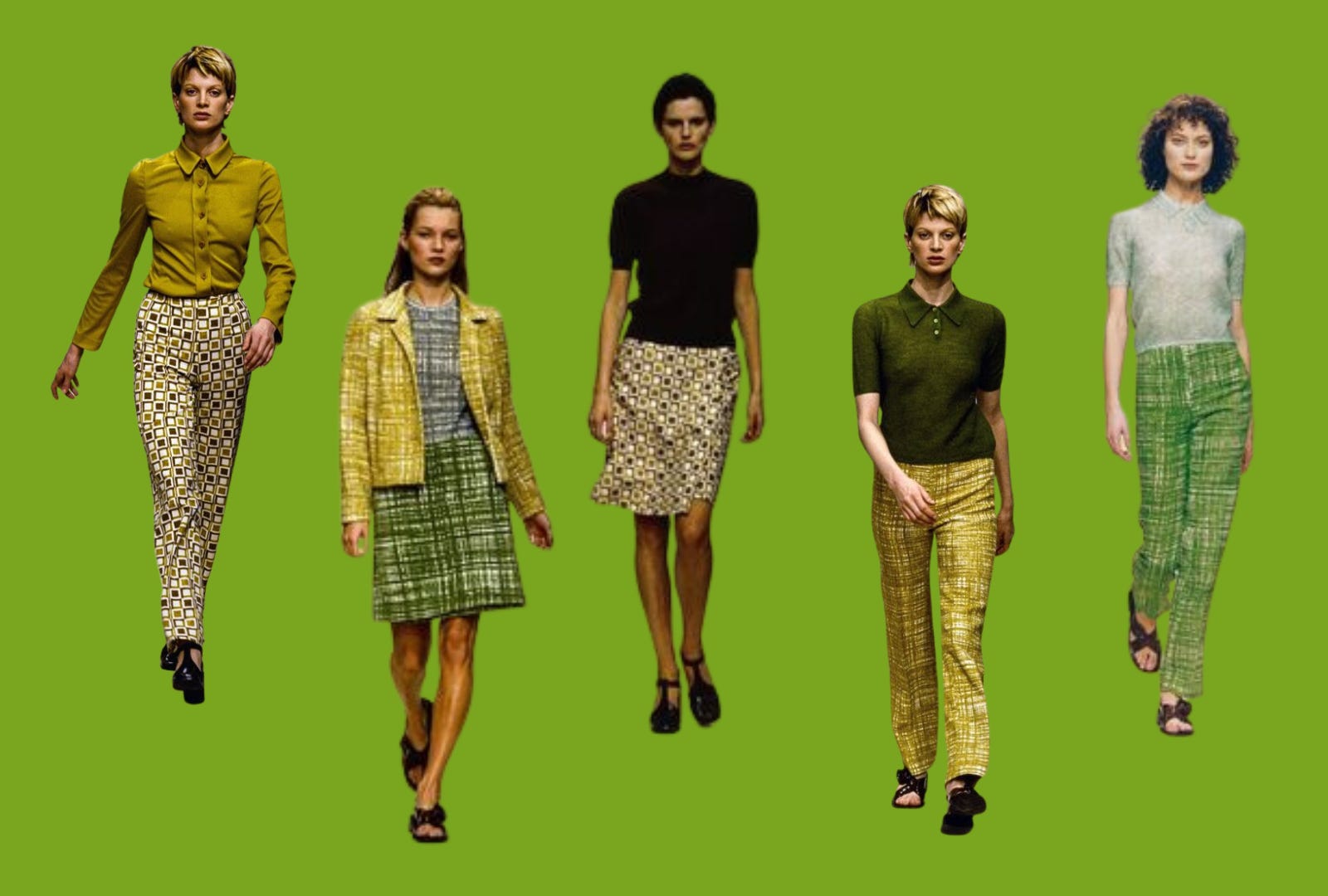 brat and the ugly-chic green revival - by Viv Chen