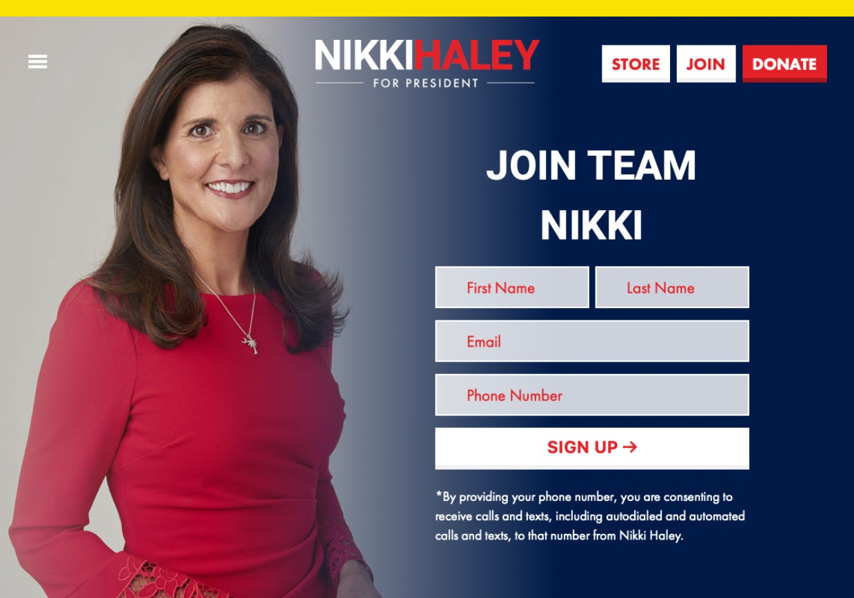 What Nikki Haley's branding tells us about her candidacy