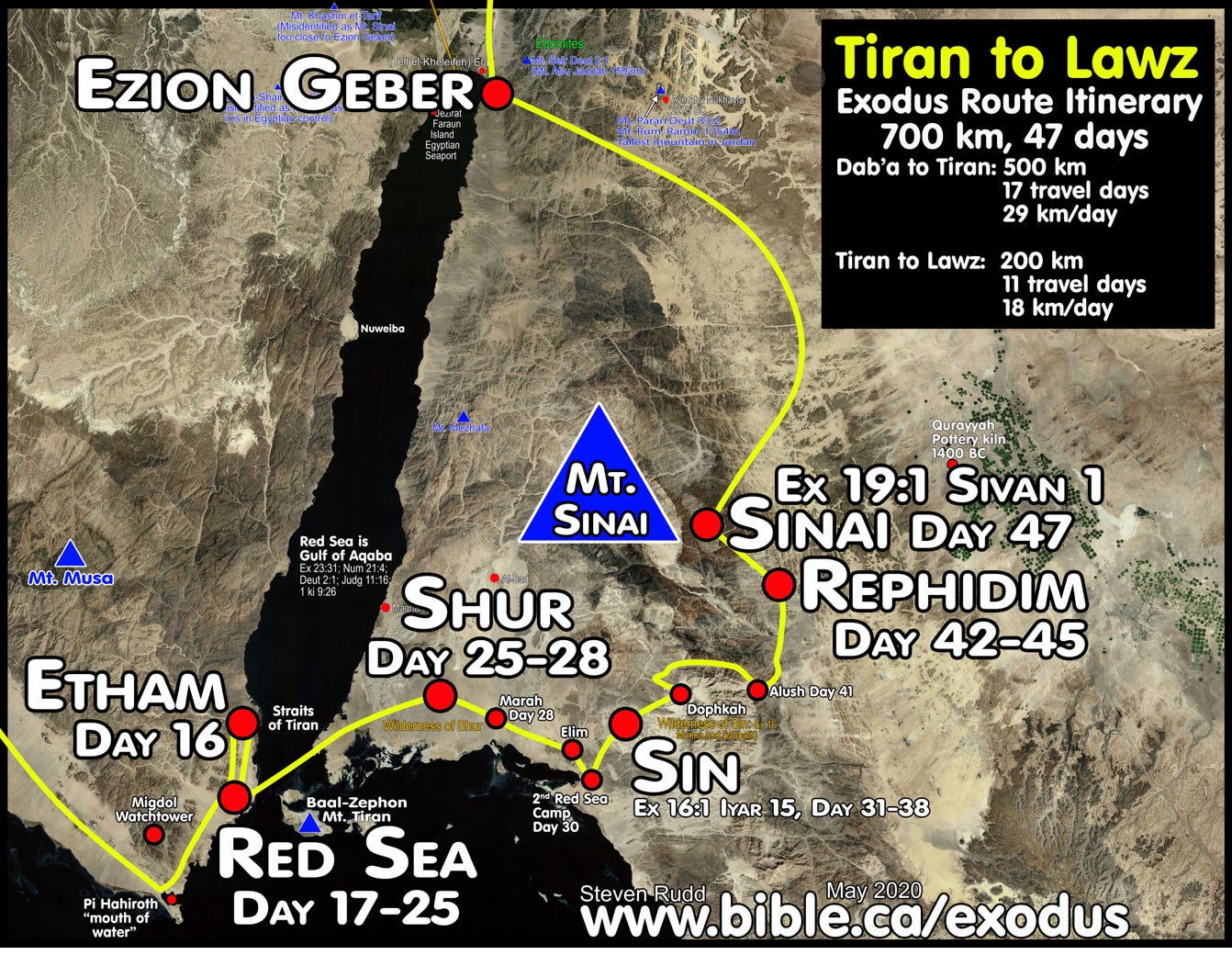 EXODUS MAPS - by Art Holland - Art’s Substack