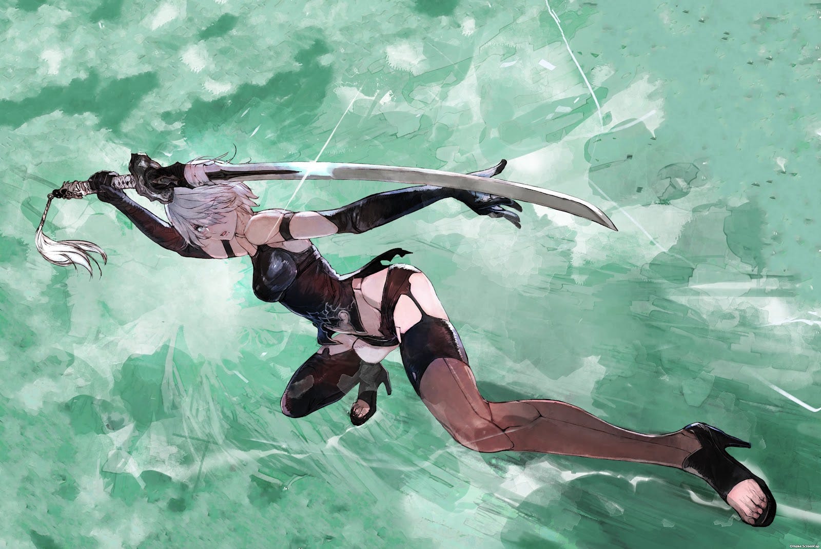 NieR Automata Ver1.1a - Episode 18 - A2 Holds Sword