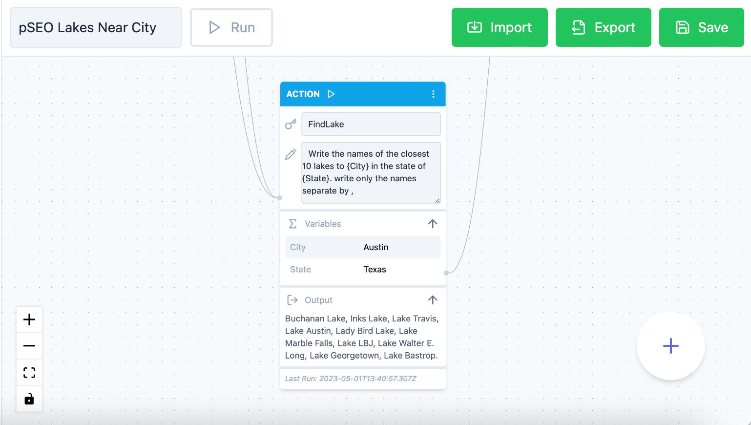 pSEO with PromptChainer: Programmatic SEO with AI-Powered Flow