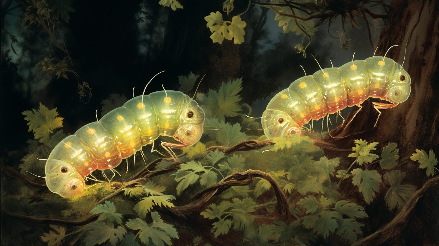 Glow Worms, Burial Practices, Lab Embryos