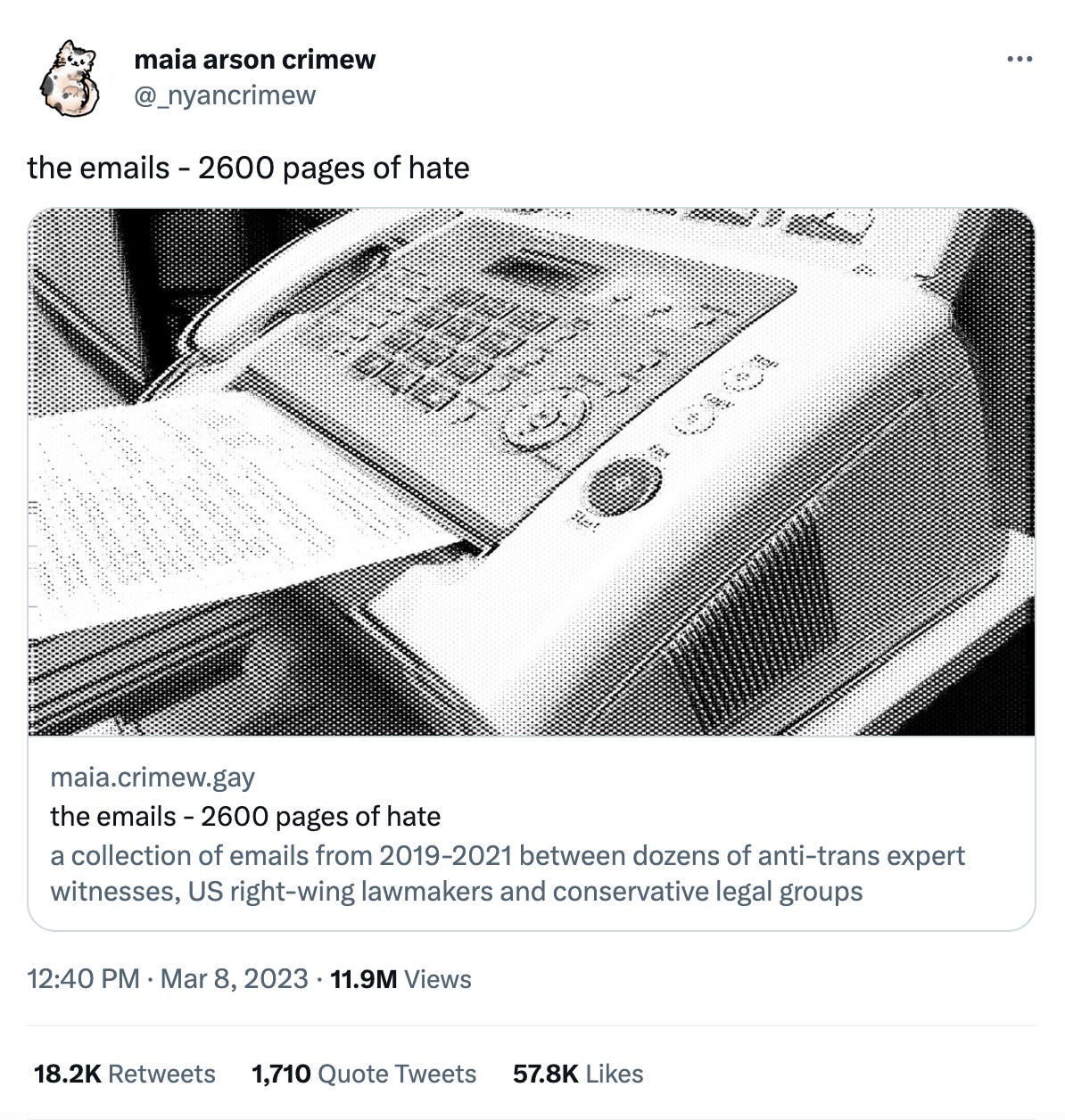 An open letter to reporter Madison Pauly (@msjpauly)