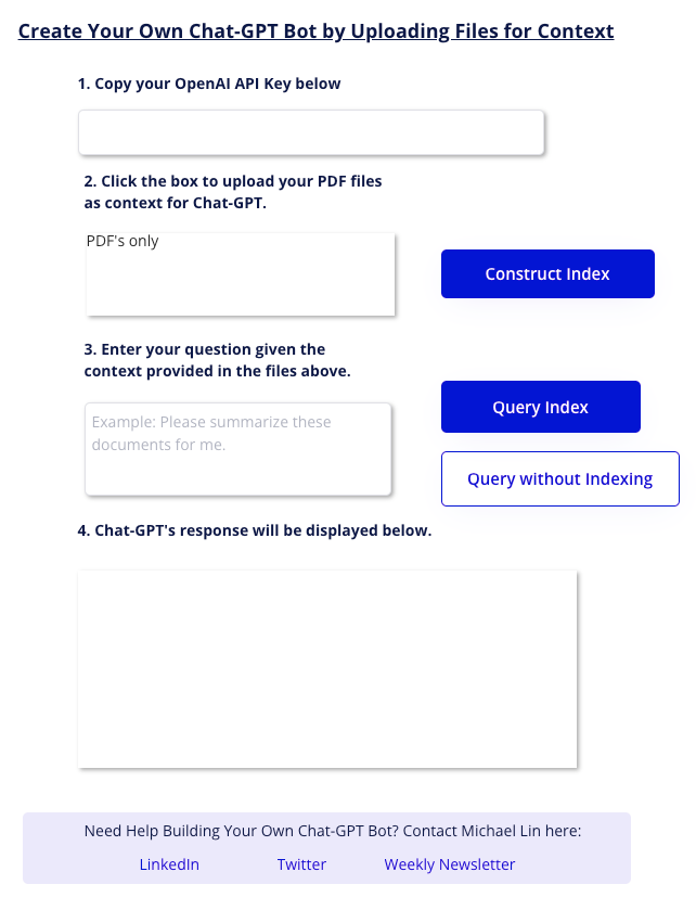 🤖 I Built a Customizable Chat-GPT Bot. Here’s How to Build Your Own ... 🤖 I Built a Customizable Chat-GPT Bot. Here’s How to Build Your Own ...