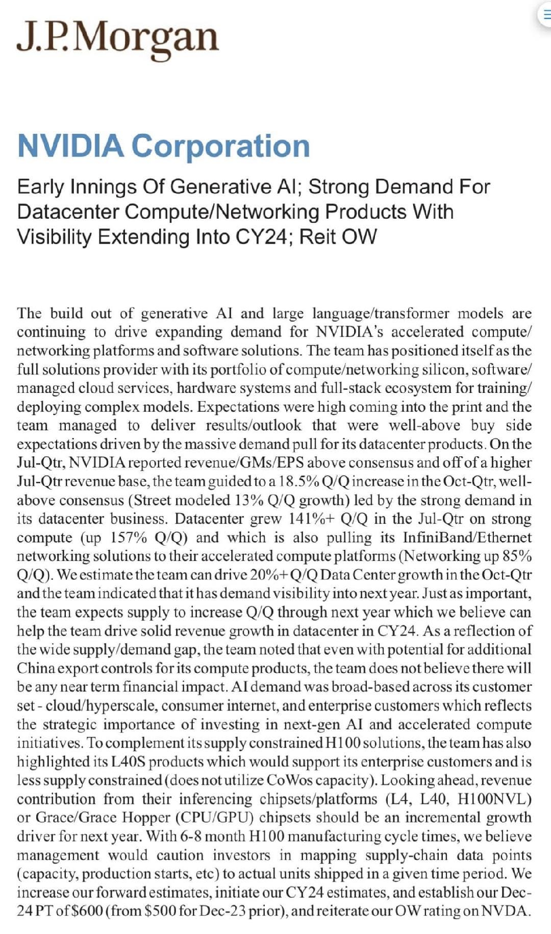 NVDA FY24Q2 法說會在聊甚麼？ - by BASM - 看圖說故事 - BASM’s Substack