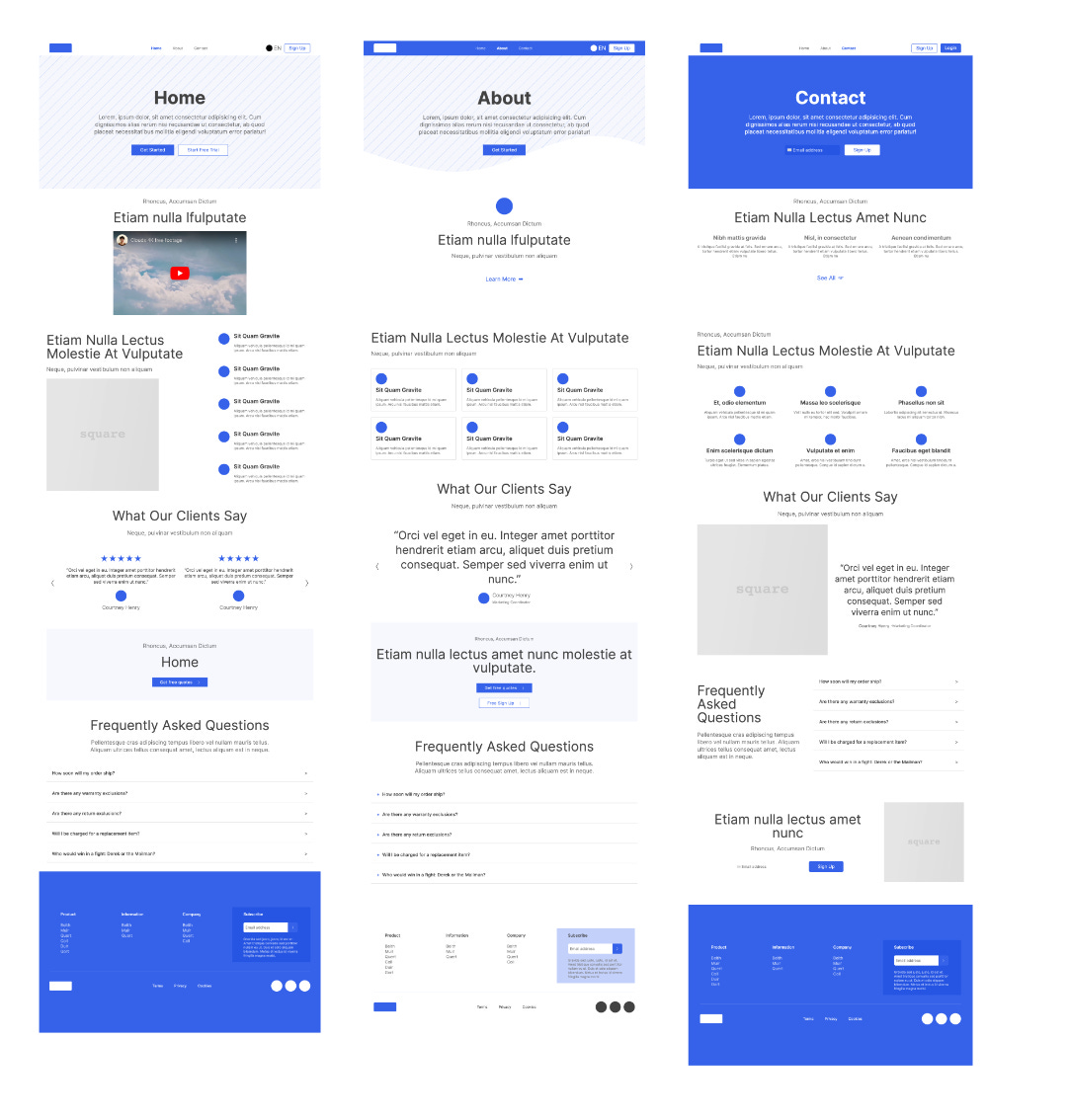 Site Mockup to Code - by Jeremy Fishman