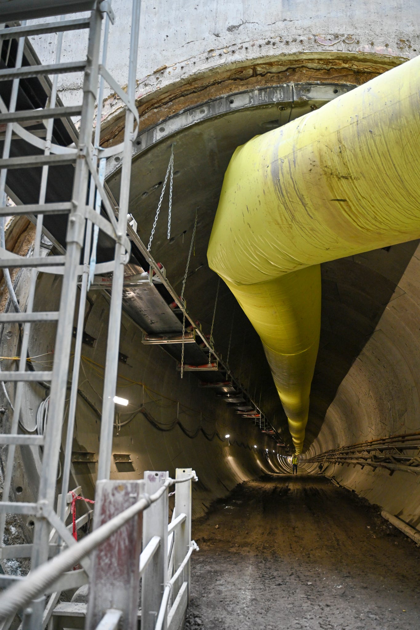 We're building a tunnel for tens of millions of gallons of sewage. Here ...