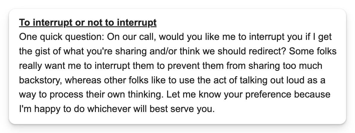 How to interrupt (and be interrupted) respectfully in the workplace