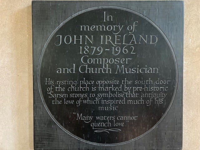 John Ireland (1879-1962) – composer and church musician