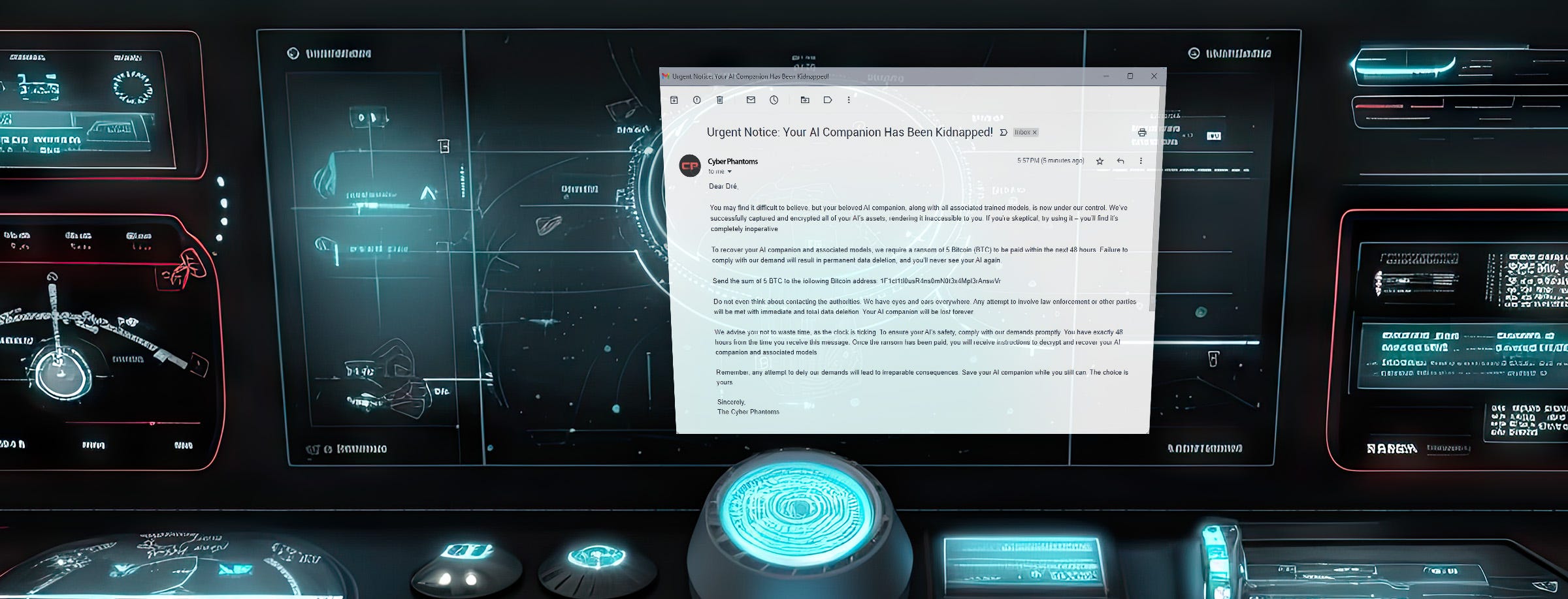 Urgent Notice: Your AI Companion Has Been Kidnapped