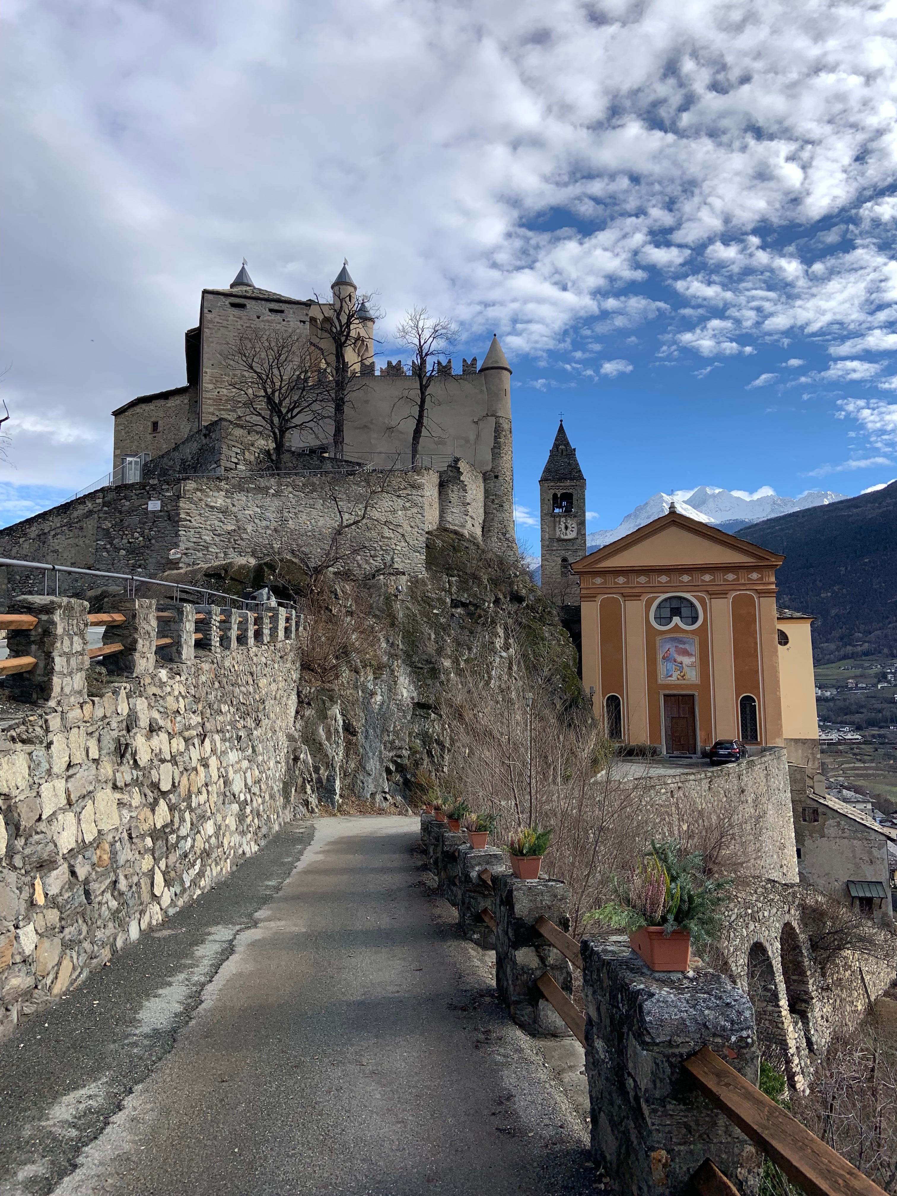 The Most Spectacular Castle of Aosta Valley, Italy