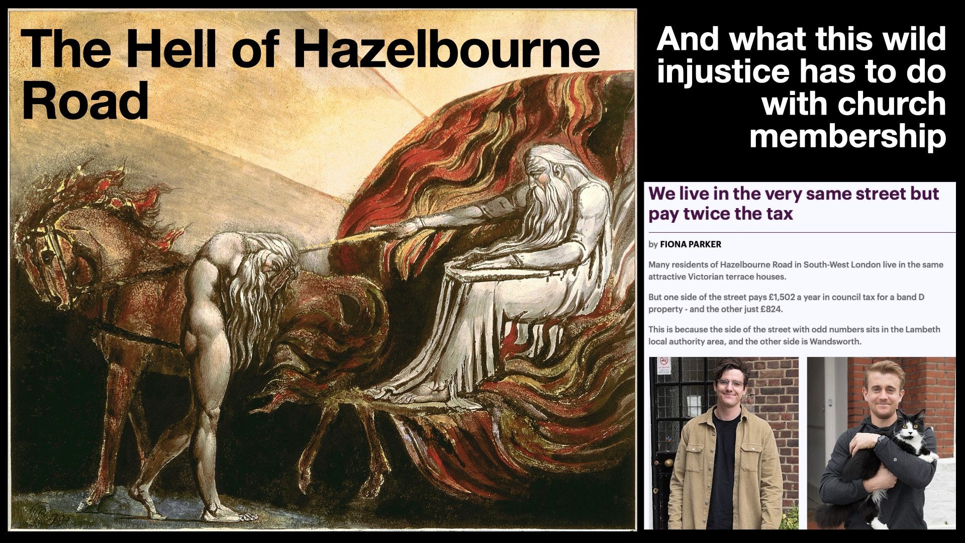 The Hell of Hazelbourne Road - by James Cary