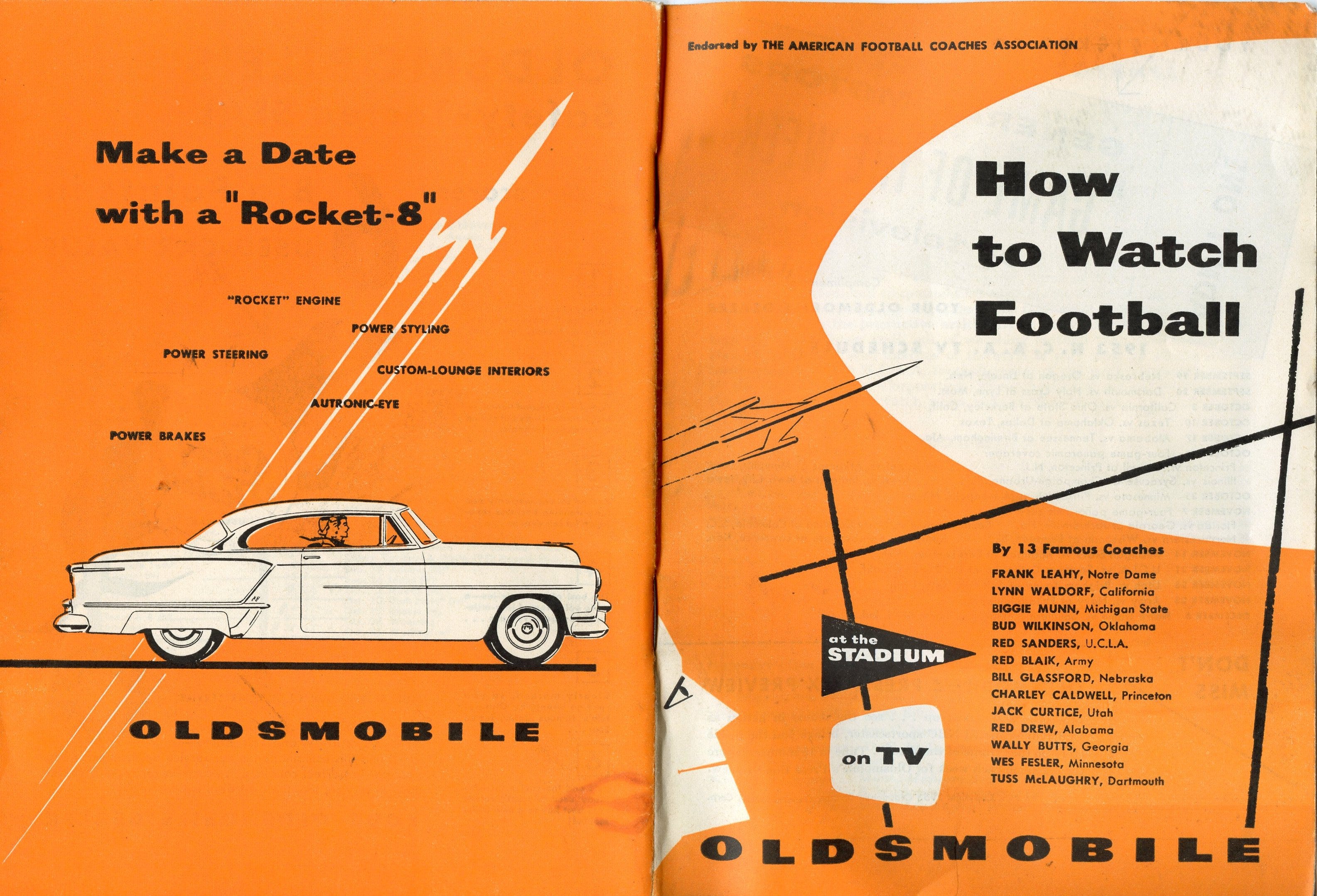 Today's Tidbit... 1940+ Advertising Premium Football Art