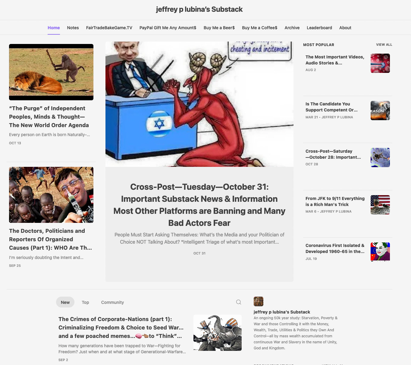 Substack "Notes": Staying Together and Using SwissCow.com