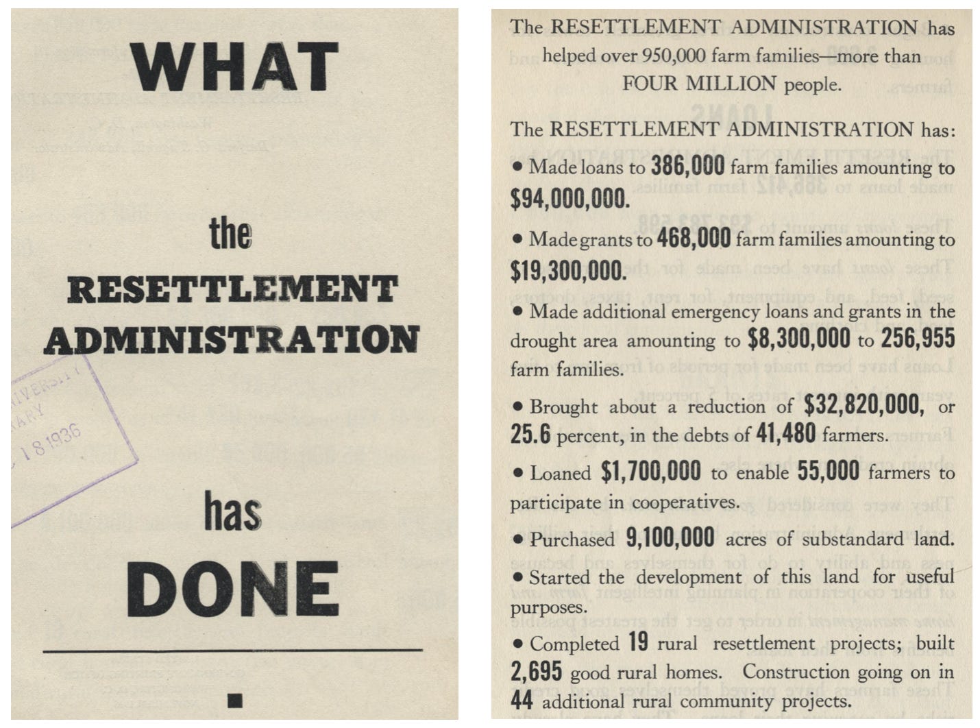 FDR’s New Deal: subsidized sugar & factory farms