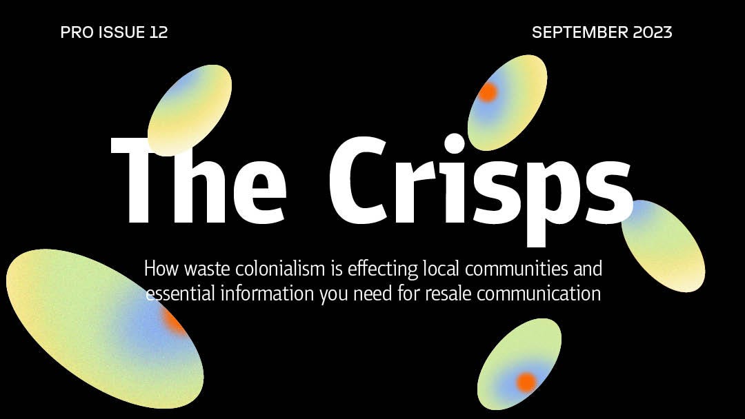 Beware of fuelling "waste colonialism"