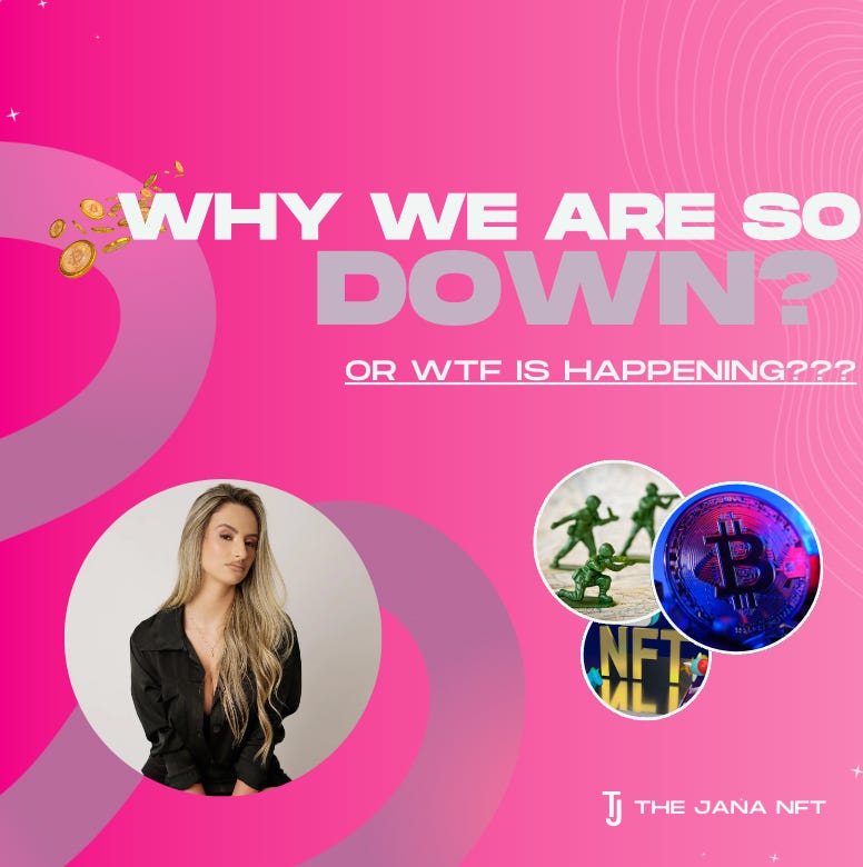 Why are we so Down? - Jana’s Substack