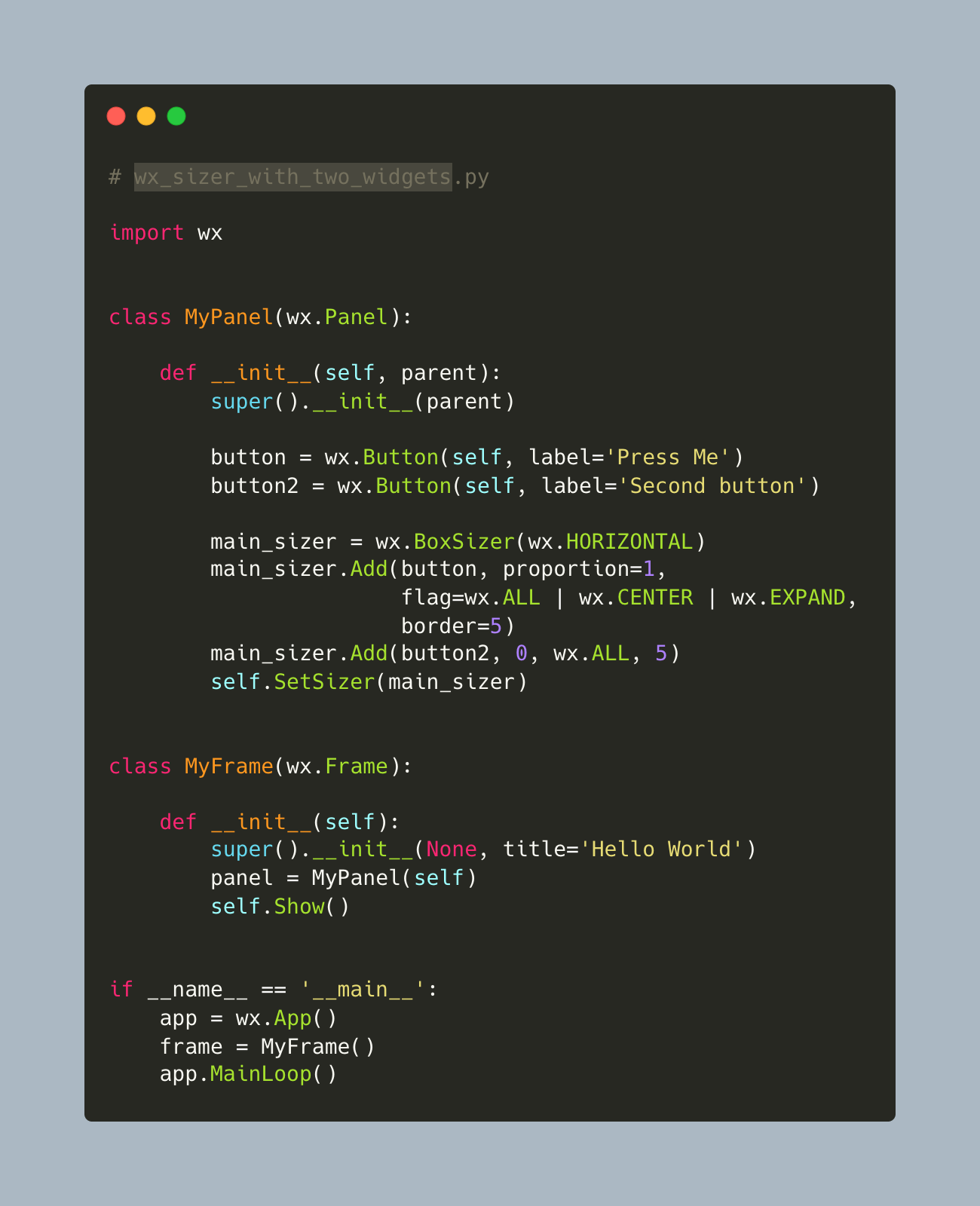 An Intro to wxPython - by Mike Driscoll - The Python Papers
