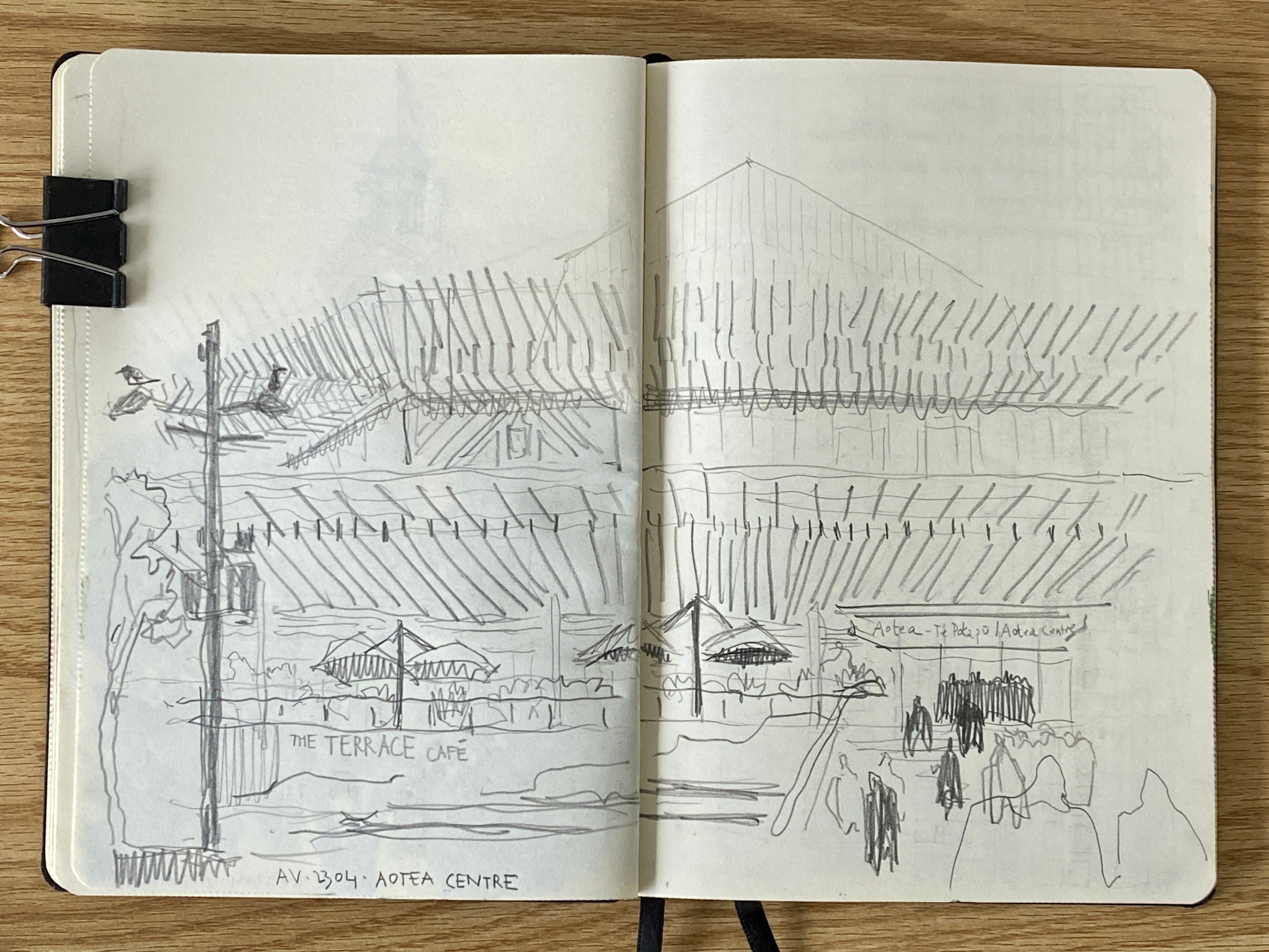 🥝 Sketching Auckland - by Ana Vila - The Sketch Club
