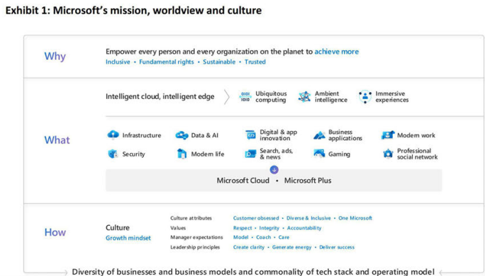 Microsoft Self-stated Vision - by Giuliano