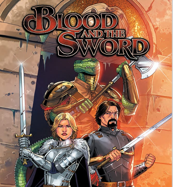 EMBREE'S BLOOD AND THE SWORD #1 & THE LAST GOOD-BYE