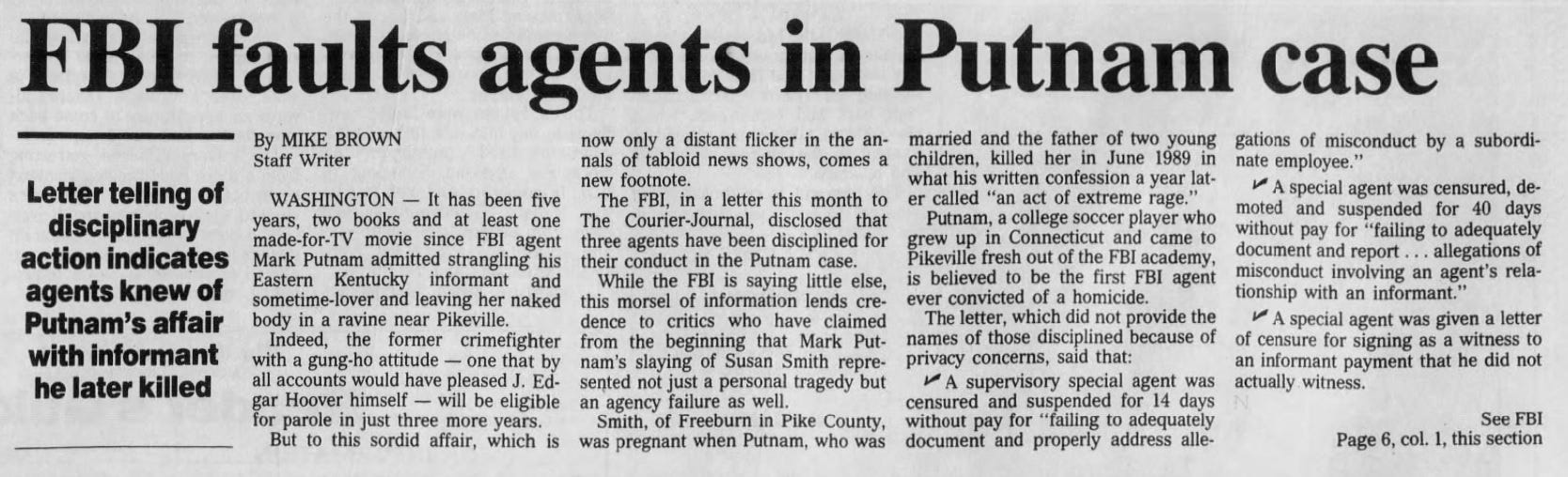 2019's Above Suspicion Recounts the Tragic Murder of Susan Smith by FBI ...