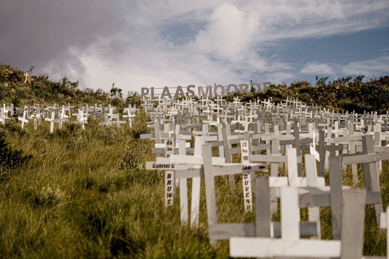Plaasmoorde monument: Ett hjärtskärande vittnesmål om den pågående ...