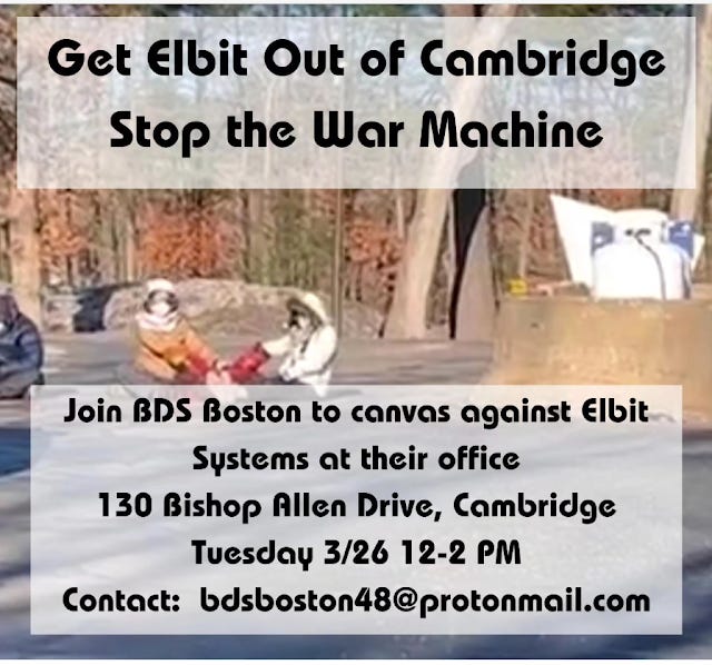 The Elbit Factory Shutdown Heard Round The World